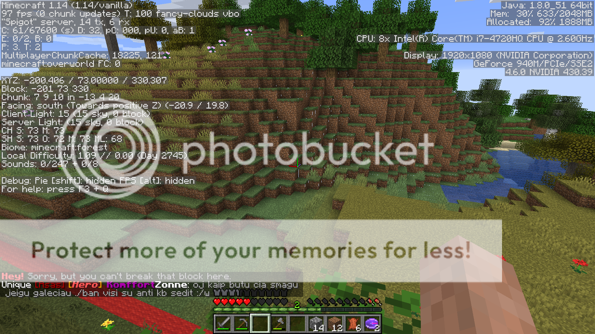 Breaking graphics ? - Java Edition Support - Support - Minecraft Forum - Minecraft Forum